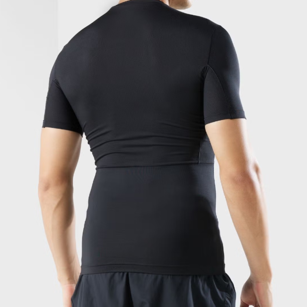 Playera Reebok de Compresión Negra Small - Fittest Guatemala